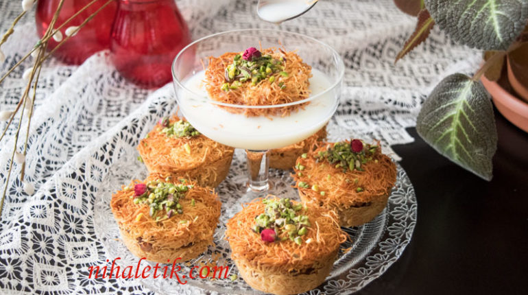 SÜTLÜ TEL KADAYIF TATLISI – Her Kalbe Giden Farklı Tarifler Burada